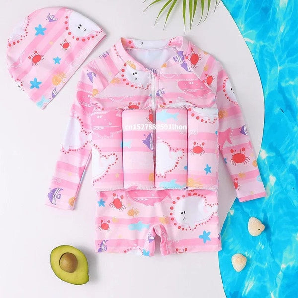 One-Piece Floatable Kids Swimsuit - Momorii