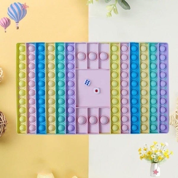 Rainbow Pop It Board Game - Momorii